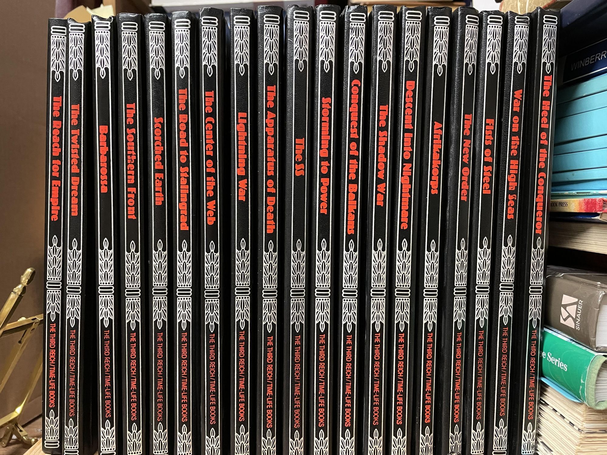 Time Life Books: The Third Reich 21 volume set | Henry Woodward | 1st ...