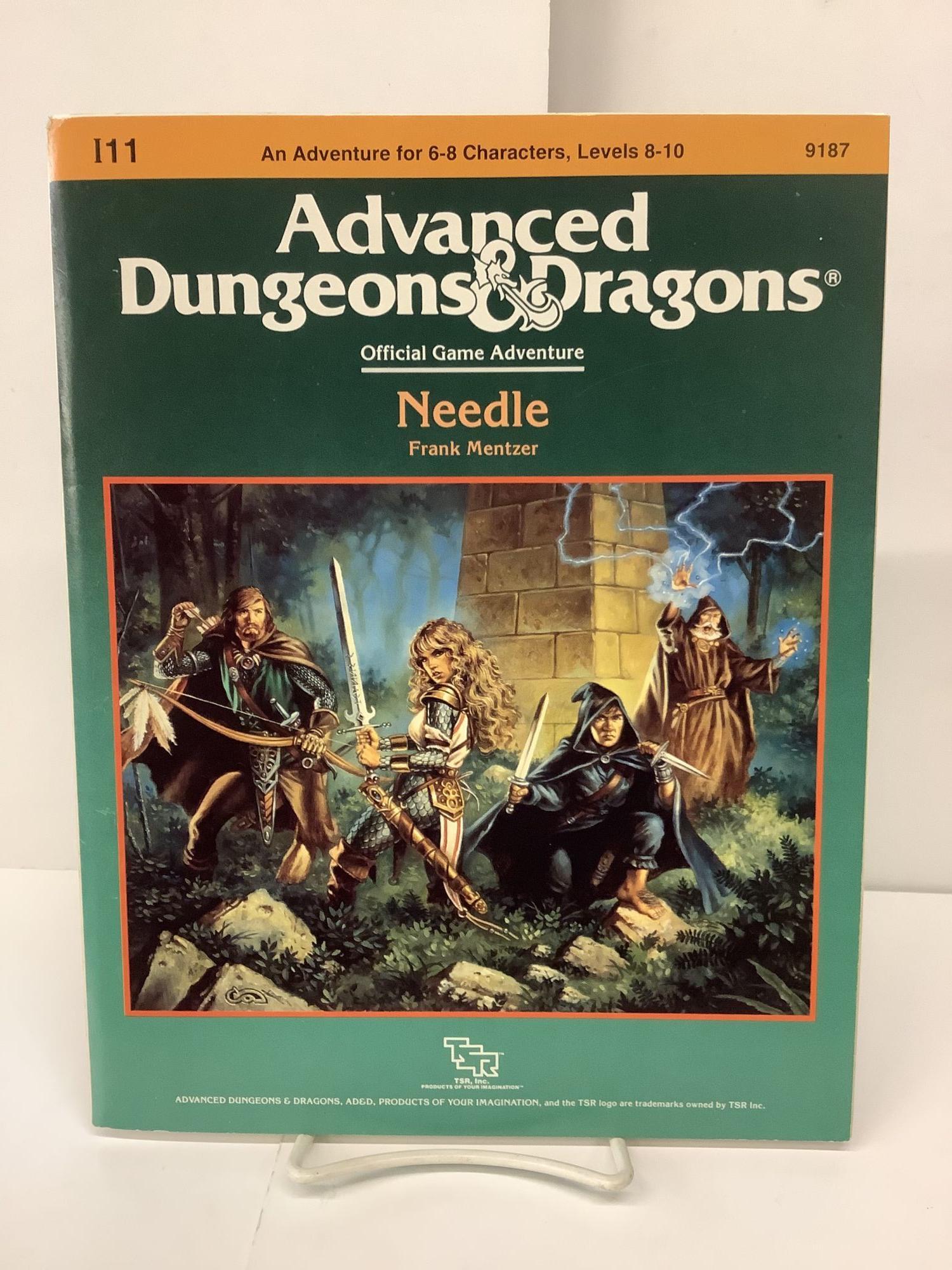 Needle, Advanced Dungeons & Dragons Official Game Adventure I11 9187 ...